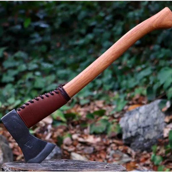 Helko Werk Leather Axe Overstrike Protector - Go Camping & Overlanding