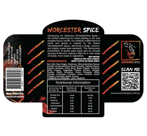 Oz Braai Awesome Spice 350ml - Worcester Spice - Go Camping & Overlanding