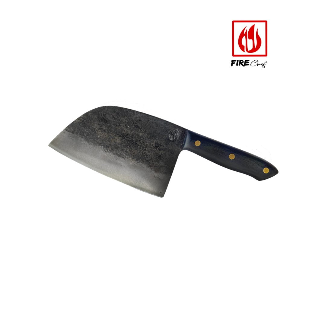 OZ Braai FireChef Handmade Chef's Cleaver 7" with Sheath - Go Camping ...